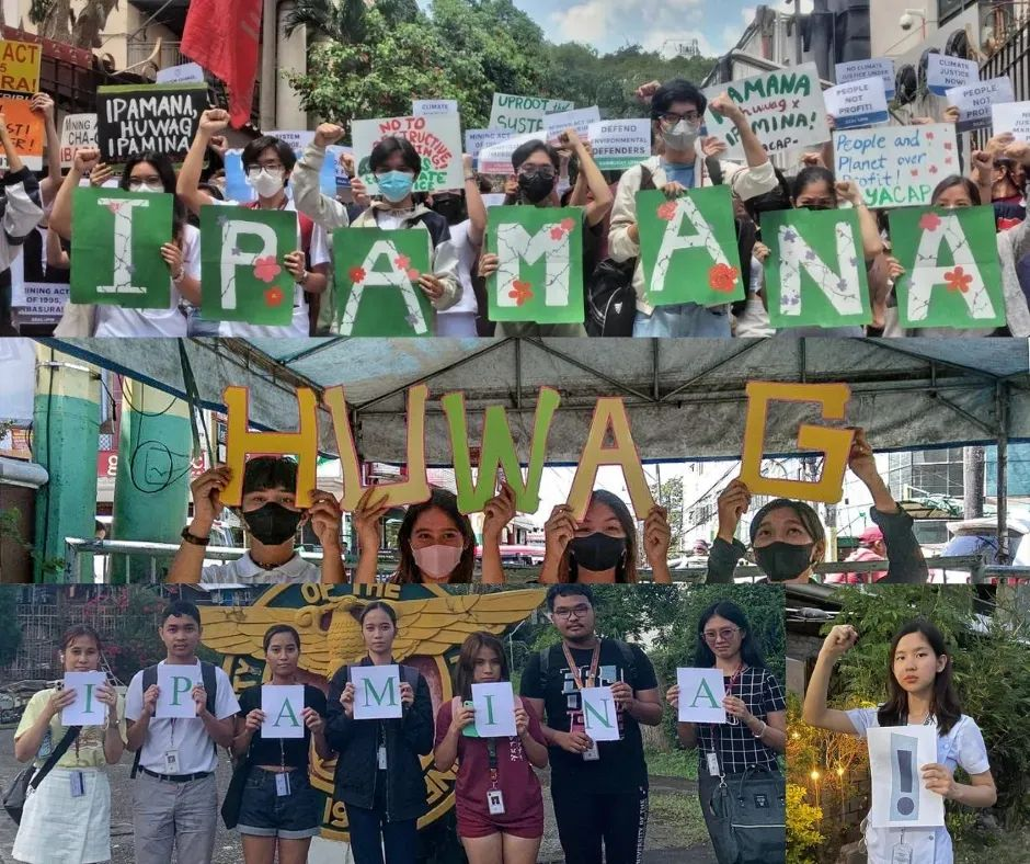 IN PHOTOS: Ipamana, Huwag Ipamina! – Youth Advocates for Climate Action ...